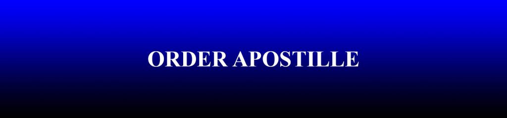 APOSTILLE PROCESSING - Records NV